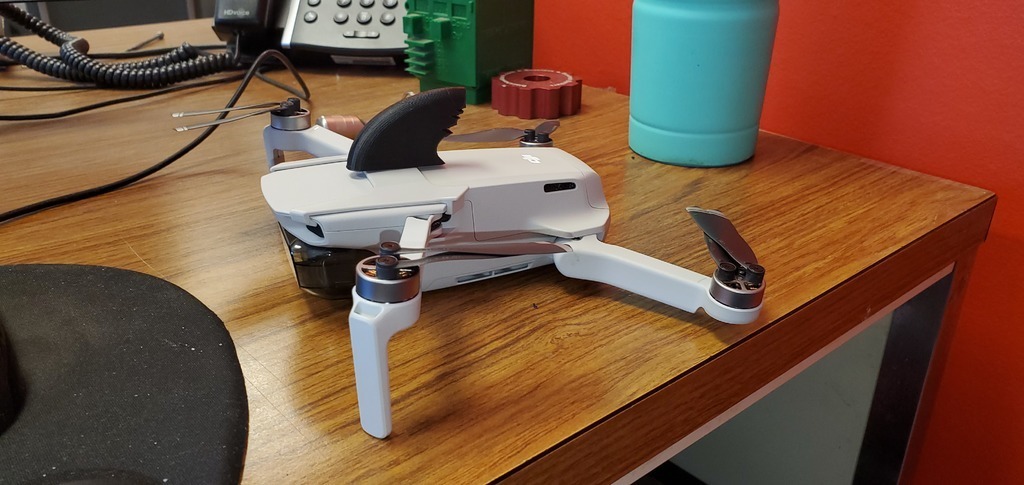 Free 3D file Mavic Mini Snap Adapter Shark Fin 🦈 ・3D printable object ...