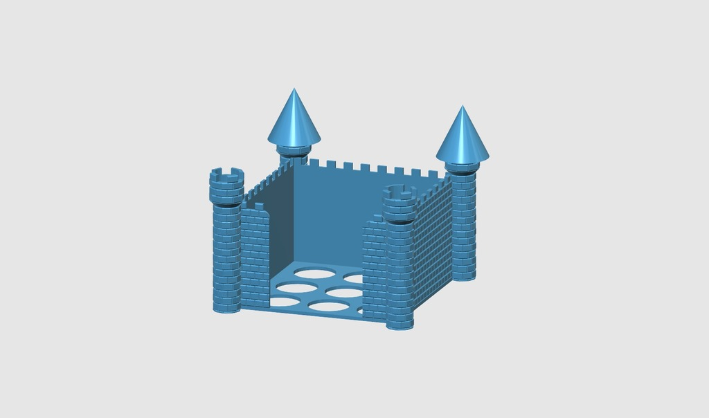 🏰 Castle Post-it・Free 3D File for ・Cults