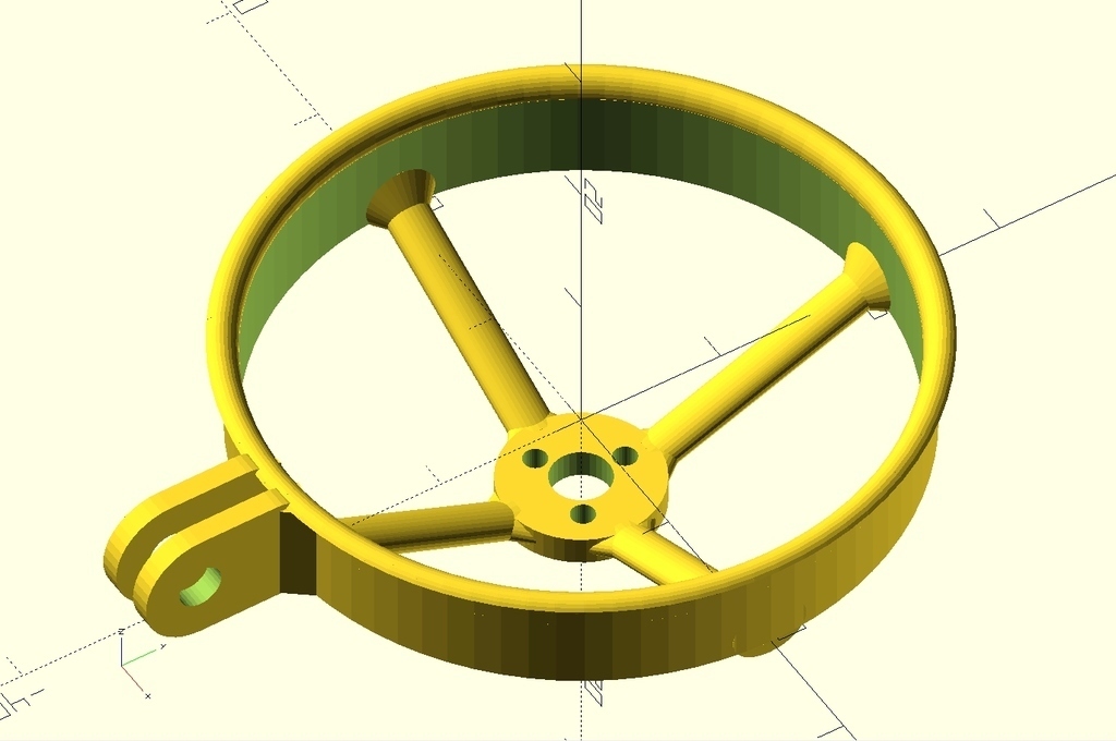 Archivo 3D gratis Impulsor de conducto plegable para aeromodelismo PURI ...