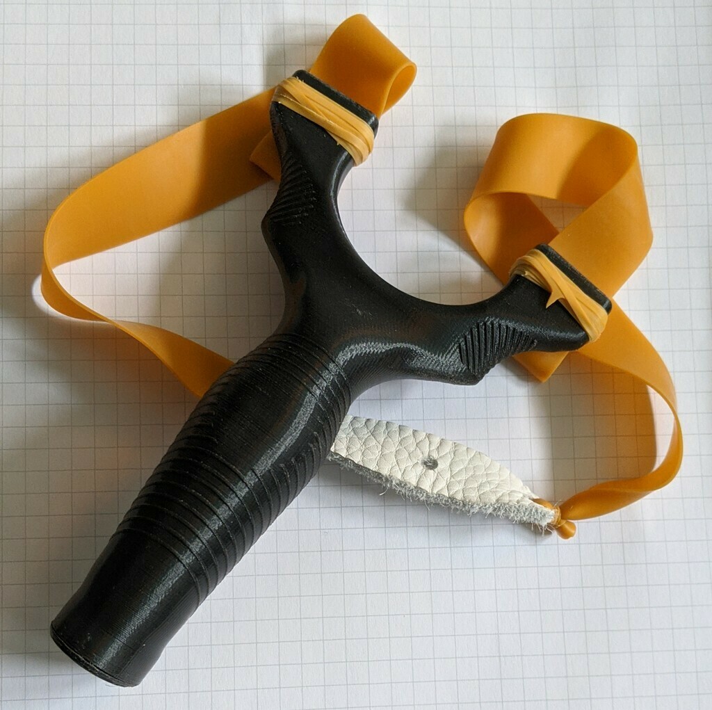👔 Ergonomic slingshot with magazine v2 + Poch and Jig to Band Tie・Free ...