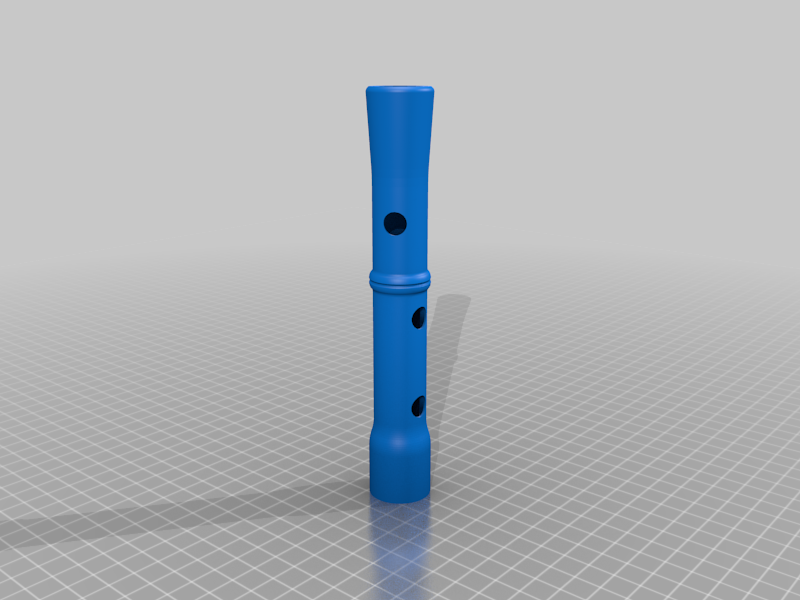 🎵 Bulgarian Kaval in D / Български Ре Кавал・Free 3D File for ・Cults