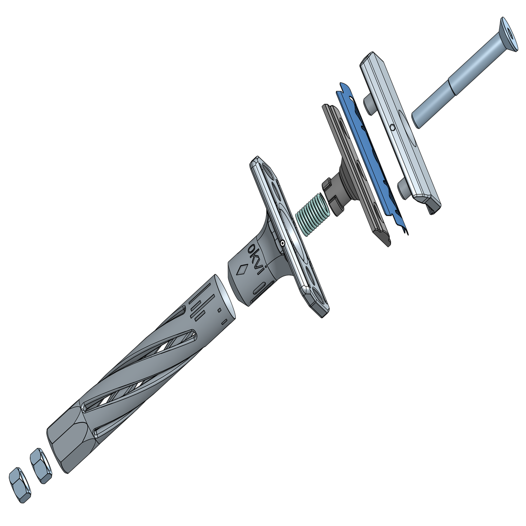 🦺 DE Double Edge Adjustable Safety Razor・Free 3D File for ・Cults