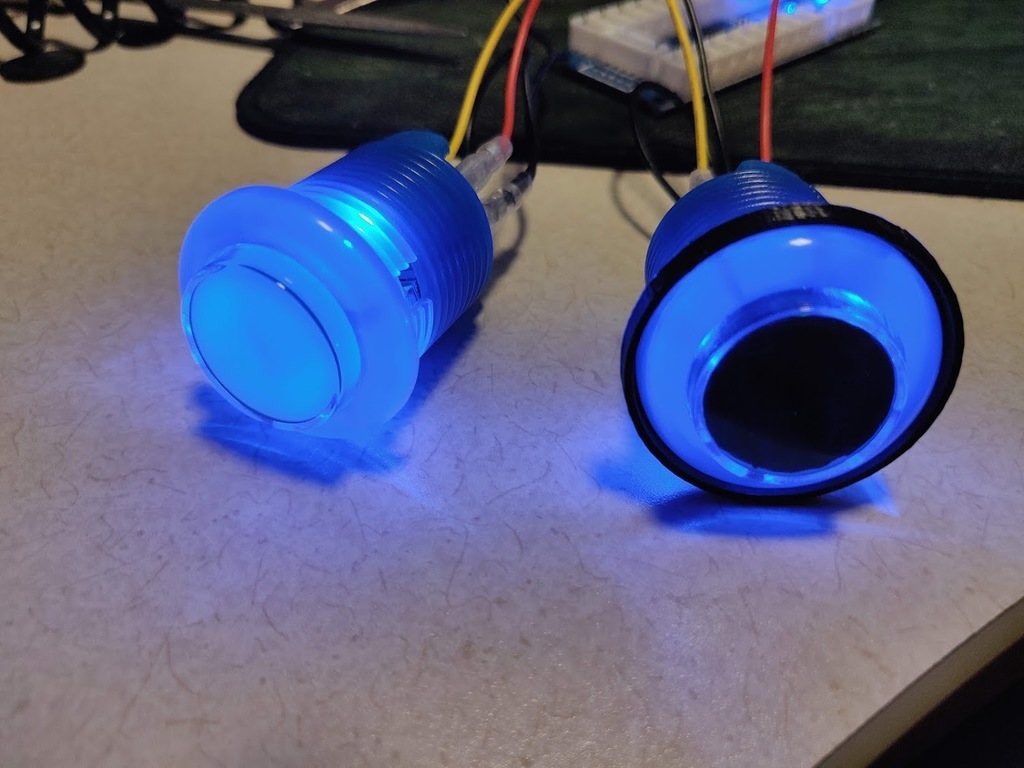 Free 3D file Arcade Button Switch Plunger and Insert 🕹️ ・3D print ...