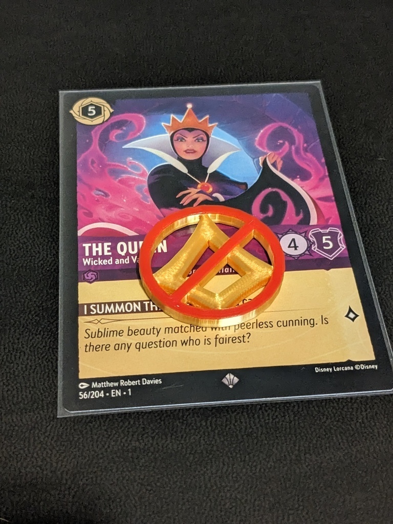 Free 3D file Lorcana Can't Quest Token 🧸 ・Object to download and to 3D ...