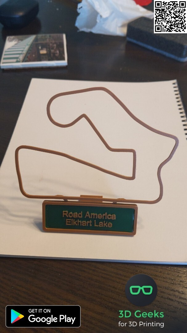 3D printing F1 Race Tracks Display・Cults
