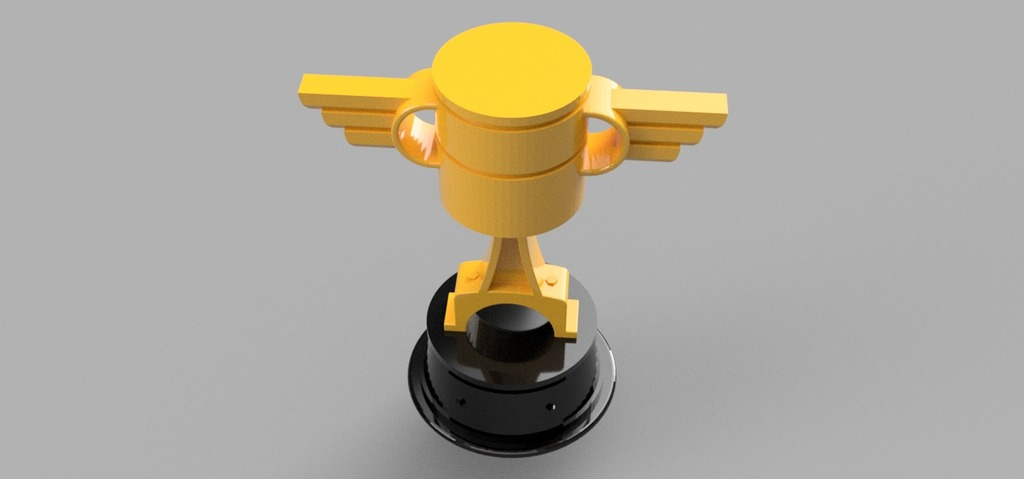 Free 3D file Piston Cup (CARS) Multiextruder 🎨 ・3D printing model to ...