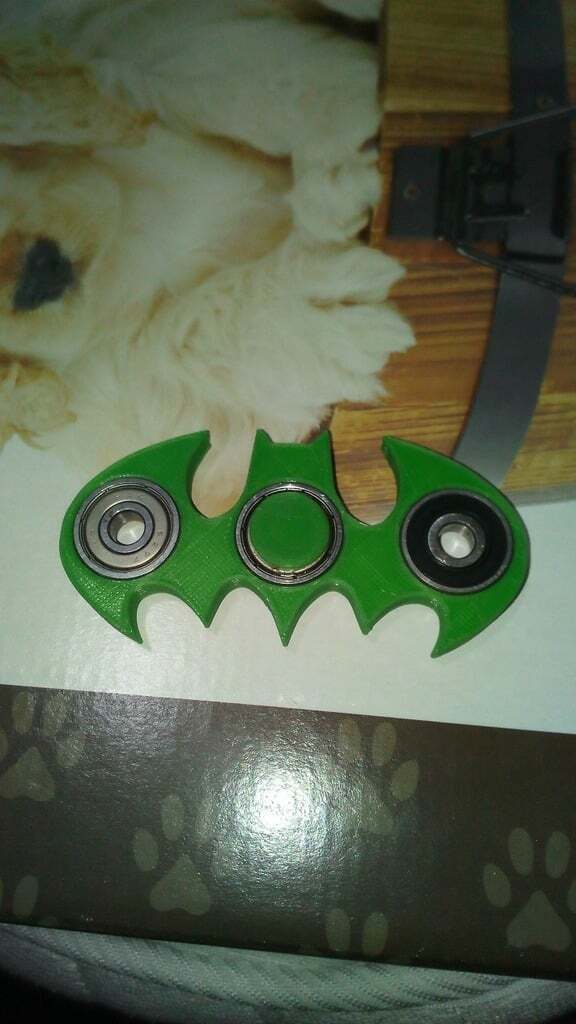 3D print Batman Fidget Spinner (Level)・Cults