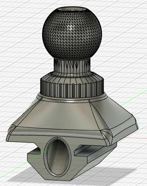 💪 Locking Ball & Socket Arm with free Harbor Freight bed lights・Free 3D ...