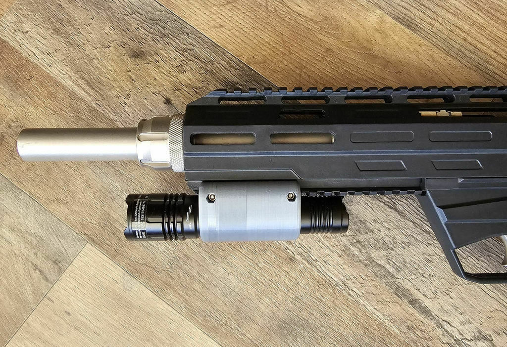 🔦 Tokarev TBP12 picatinny mount Braun 59282 flashlight・Free 3D File for ・Cults