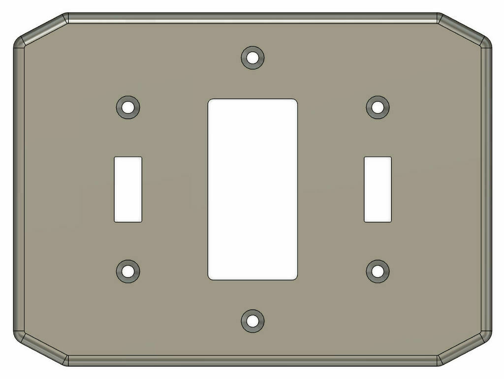 🪞 light switch cover plates・Free 3D File for ・Cults