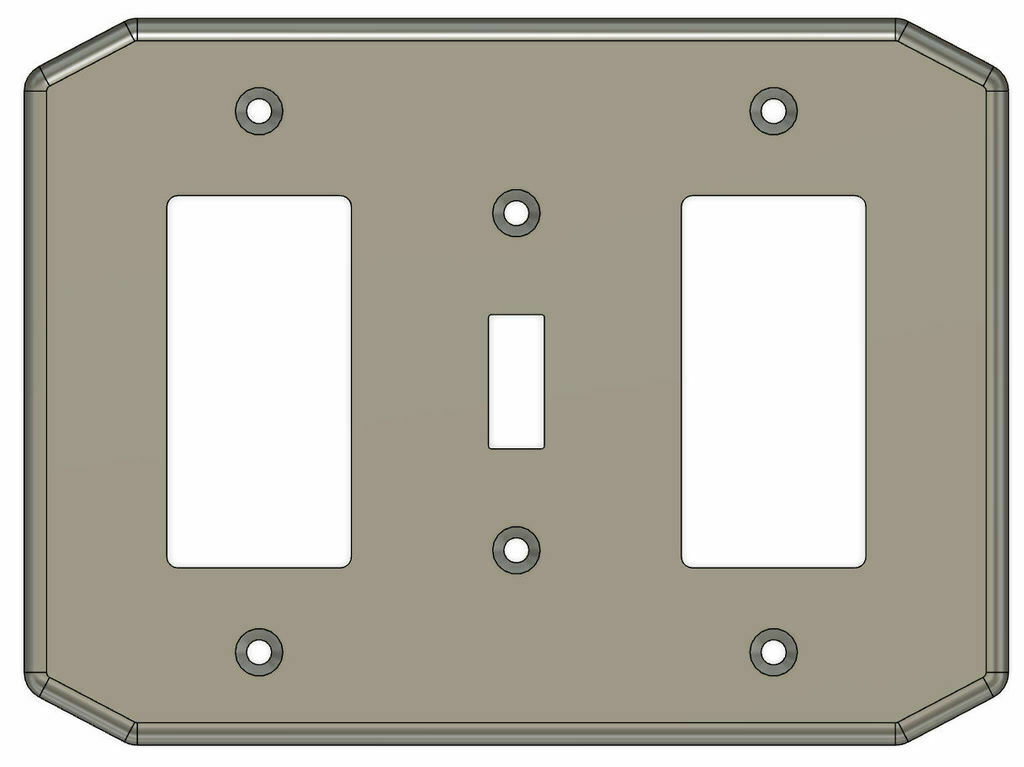 🪞 light switch cover plates・Free 3D File for ・Cults