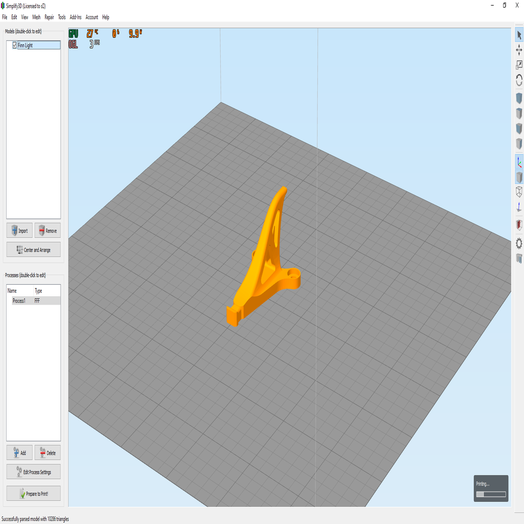 Free 3D file Fin Light (Racer/Vertical) 🖼️ ・3D print model to download ...