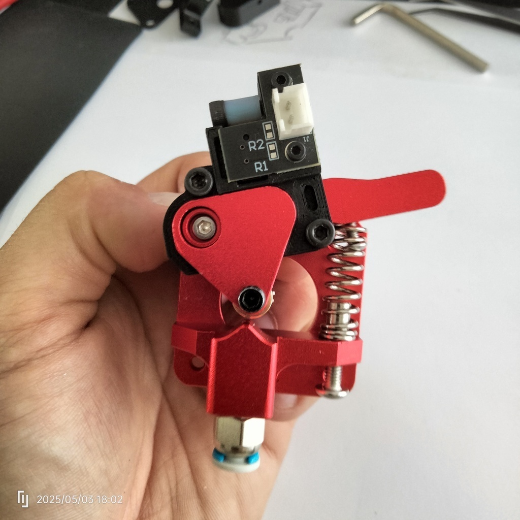 🪢 Filament End Sensor Adapter for Twin Gear Extruder・Free 3MF File for ...