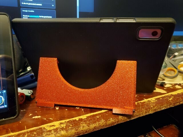 Free 3D file Wider Foldable Tablet Stand 📱・Template to download and 3D ...