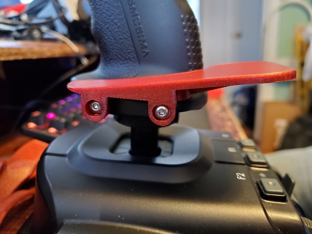 🎮 Wrist Rest for VKB Gladiator NXT/Evo SCG・ STL File for ・Cults