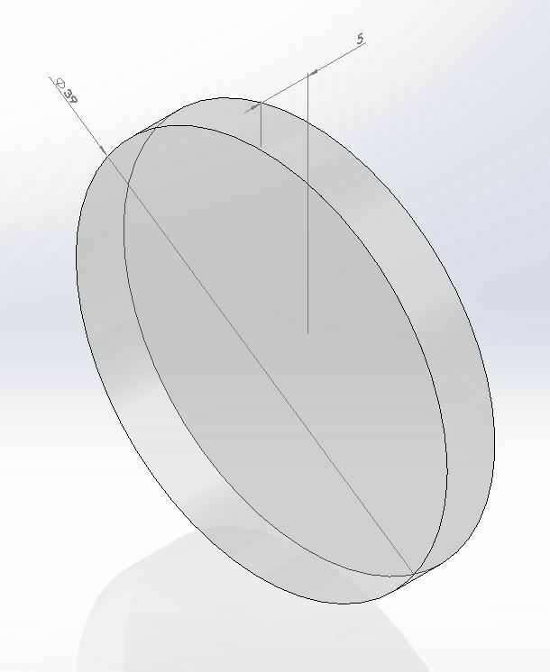 STL file LENS OPTICAL PROTECTION Ø39 AIRSOFT 🔫・3D printing template to ...