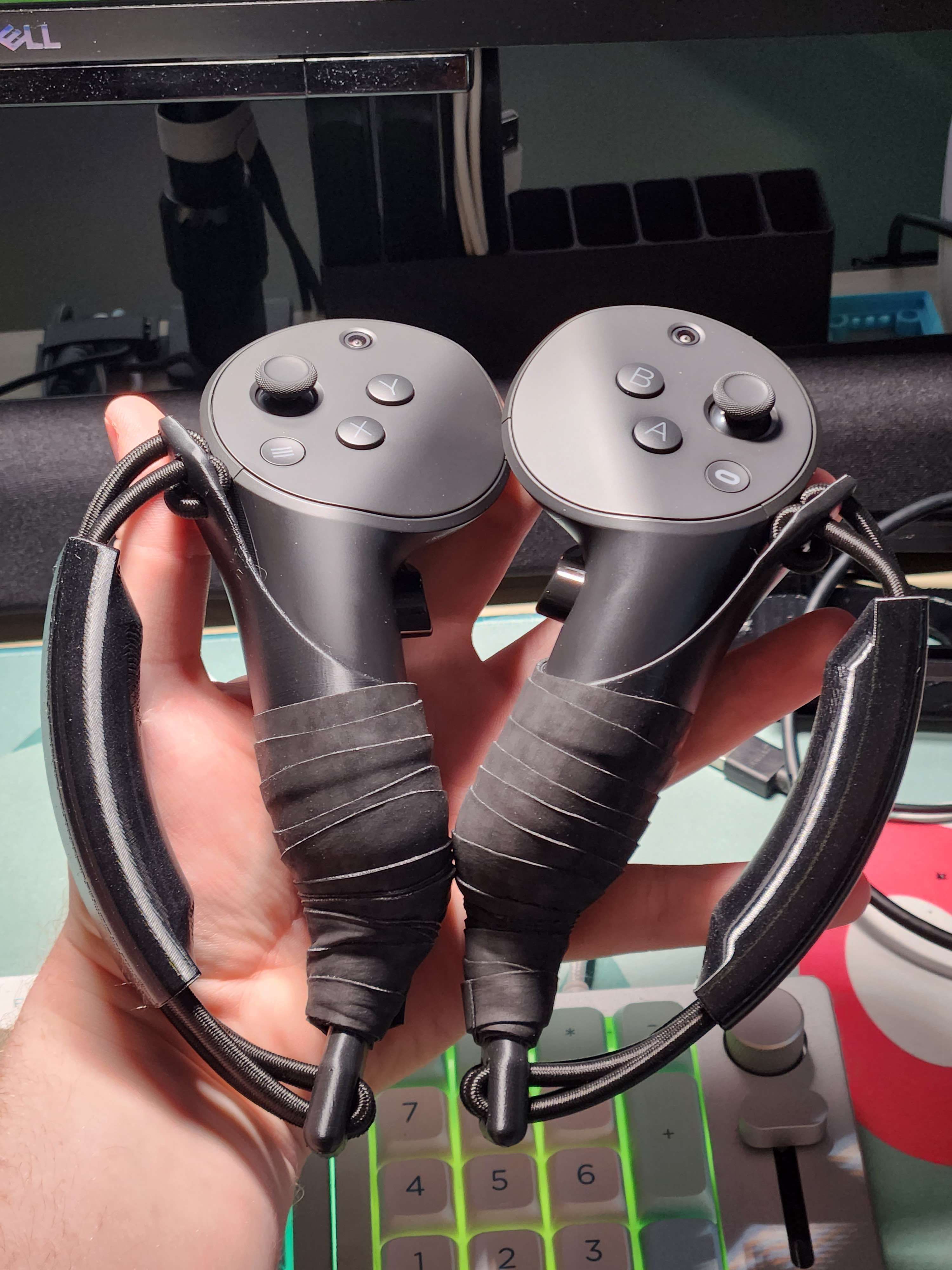 Meta Quest Pro Controller Grips FINAL (PETG) + Stand (PLA) impreso en ...