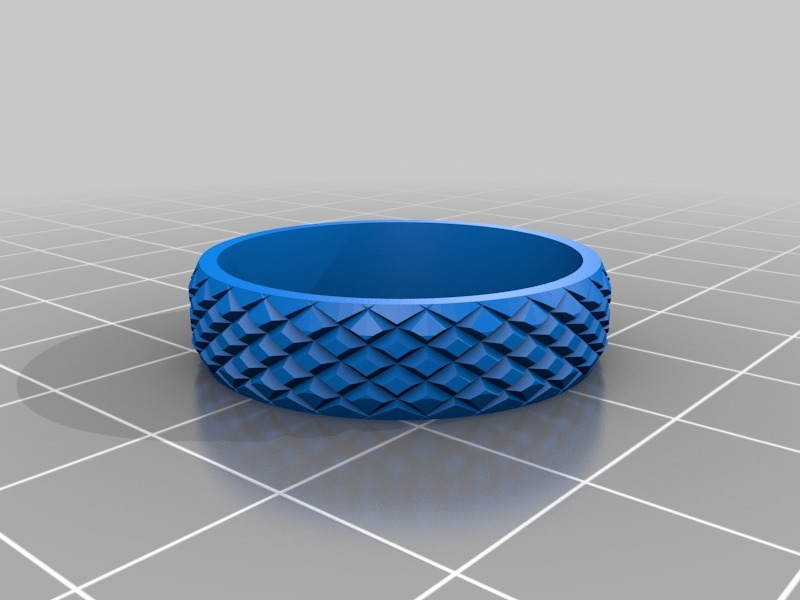 Free 3D file Size9-Knurled-Fidget Spinner Ring 💍 ・3D printer design to ...