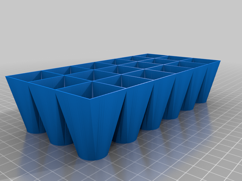 🌳 Stackable seed starter tray・Free 3D File for ・Cults