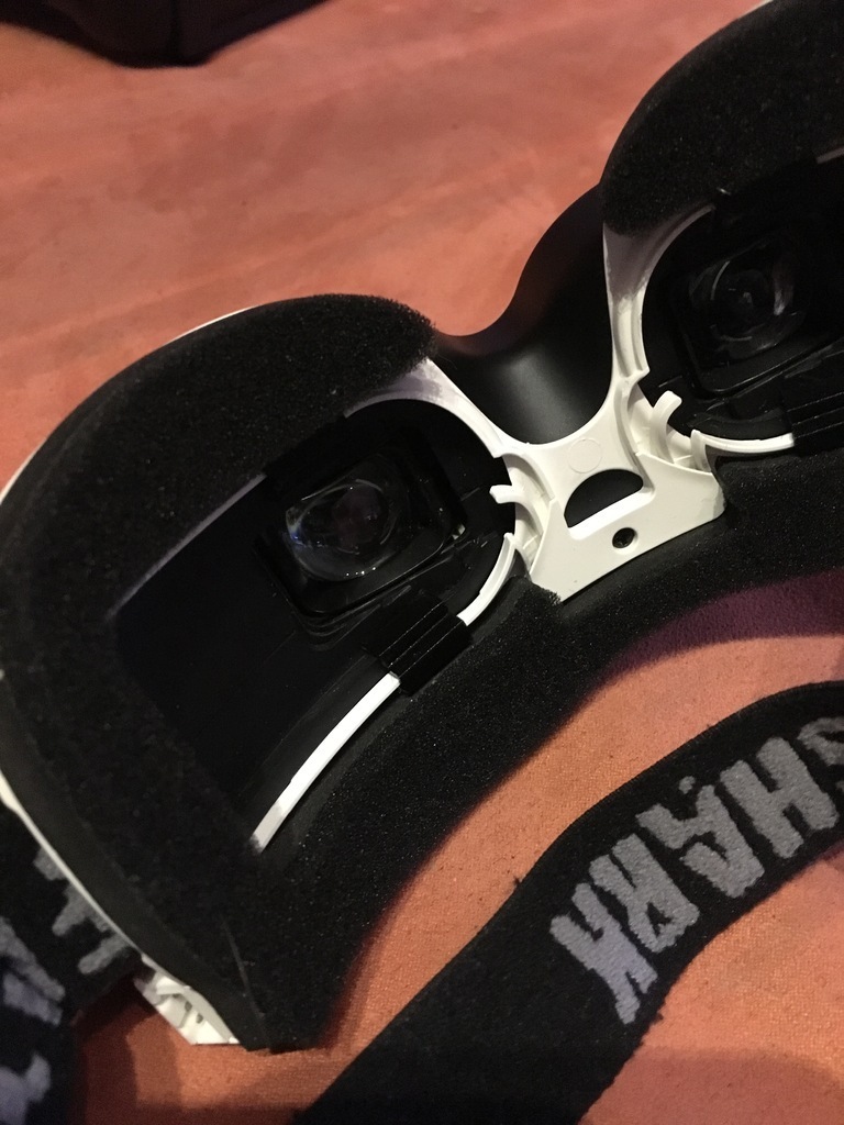 Free 3D file Fatshark Attitude V2 FPV Goggle faceplate mod 🚁 ・3D printable object to download・Cults