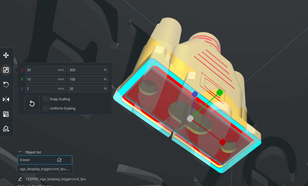 🔌 Fake VGA cable cover - print in place edition - TPU/PLA・Free 3D File ...