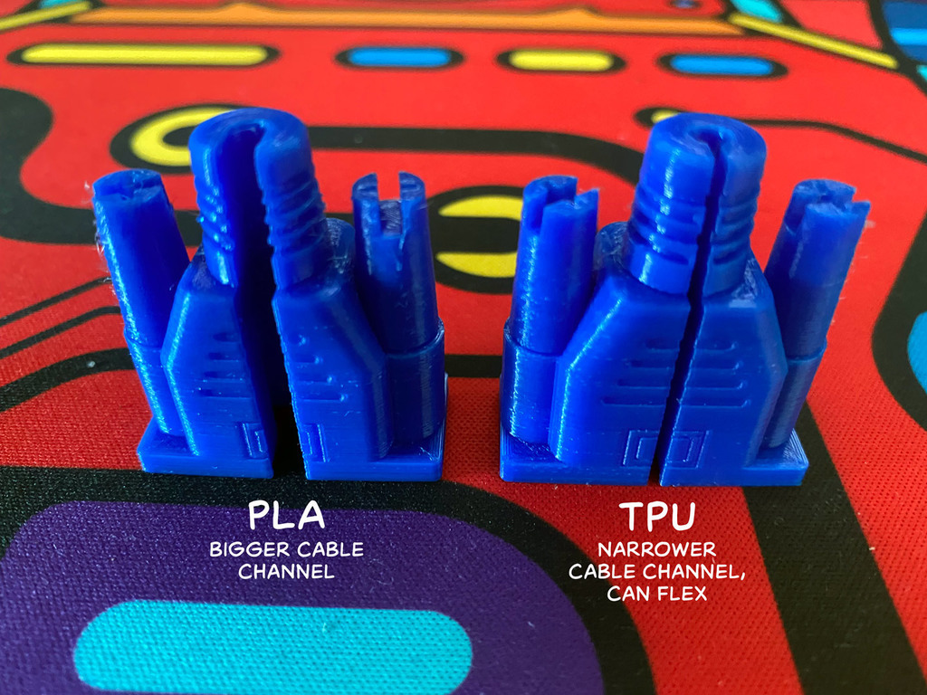 🔌 Fake VGA cable cover - print in place edition - TPU/PLA・Archivo 3D ...