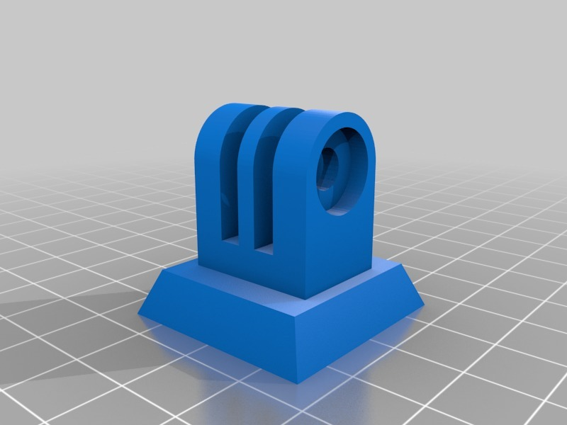 Archivo 3D gratuito GoPro 7 - Hama Star 75 - Soporte - Adaptador ...