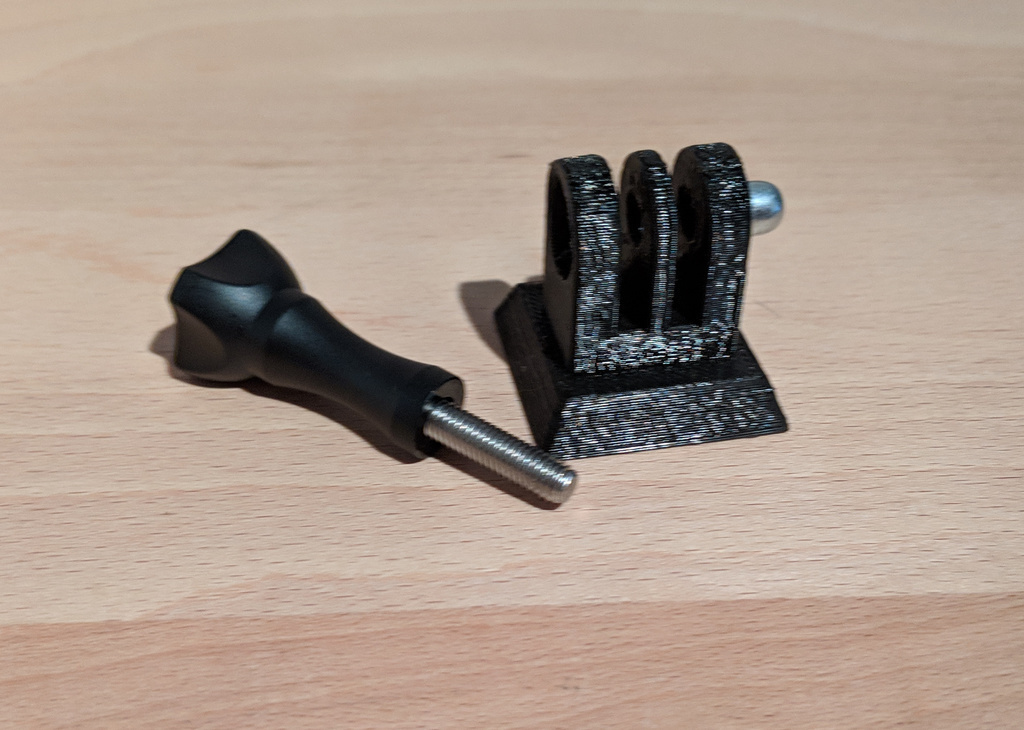 ⭐ GoPro 7 - Hama Star 75 - Stand - Adapter - Mount・Free 3D File for ・Cults