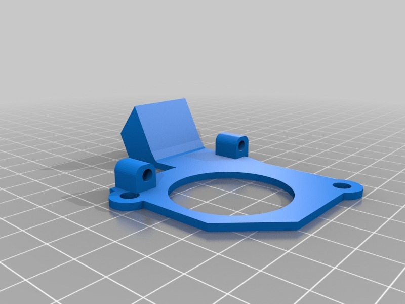 Free 3D file Radial fan mount for ReprapPro Mendel Print Cooling 🧞‍♂️ ...