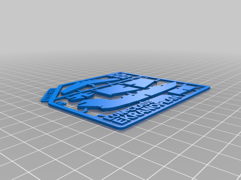 ️ Ekranoplan Kit Card・Free 3D File for ・Cults