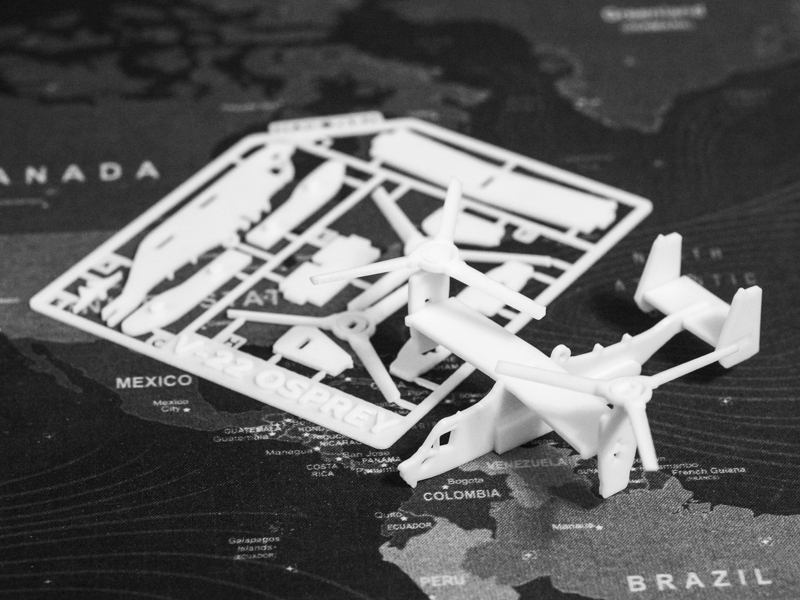 🛩️ V-22 Osprey Kit Card・Archivo 3D Gratis para ・Cults