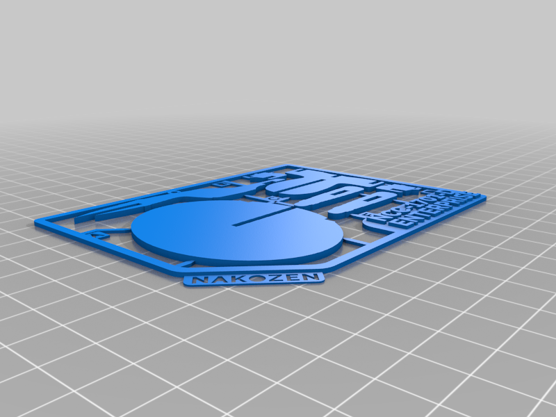 🎄 NCC-1701-D Enterprise Kit Card・Free 3D File for ・Cults