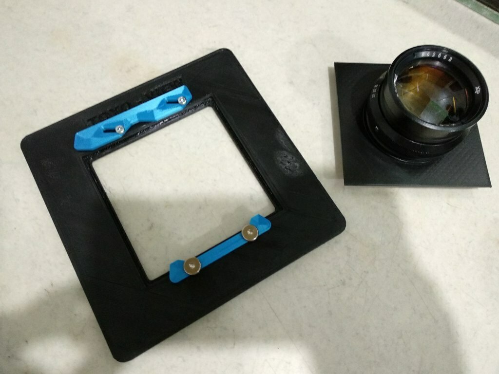 📷 Toyo View Universal Lens Board・Free 3D File for ・Cults