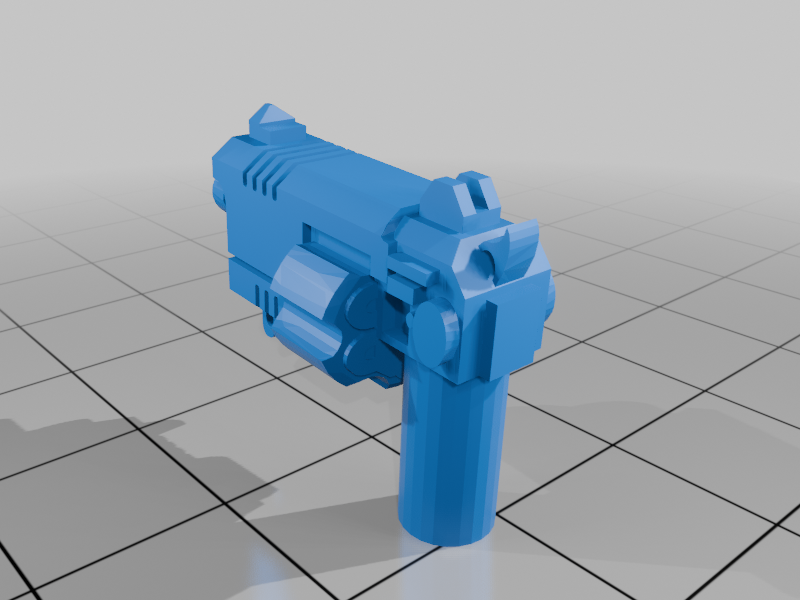🤖 transformers 40k bolt revolver・Free 3D File for ・Cults