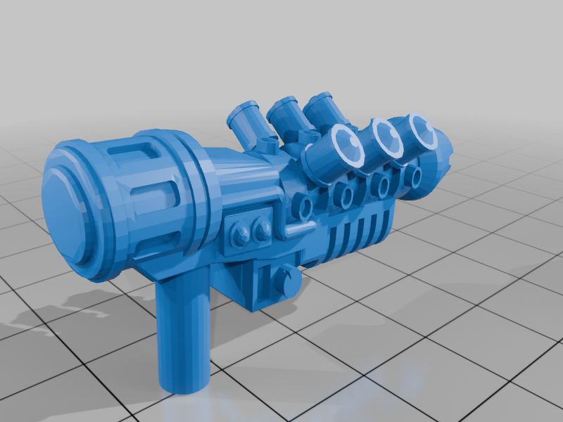 🤖 transformers 40k grav gun・Free 3D File for ・Cults