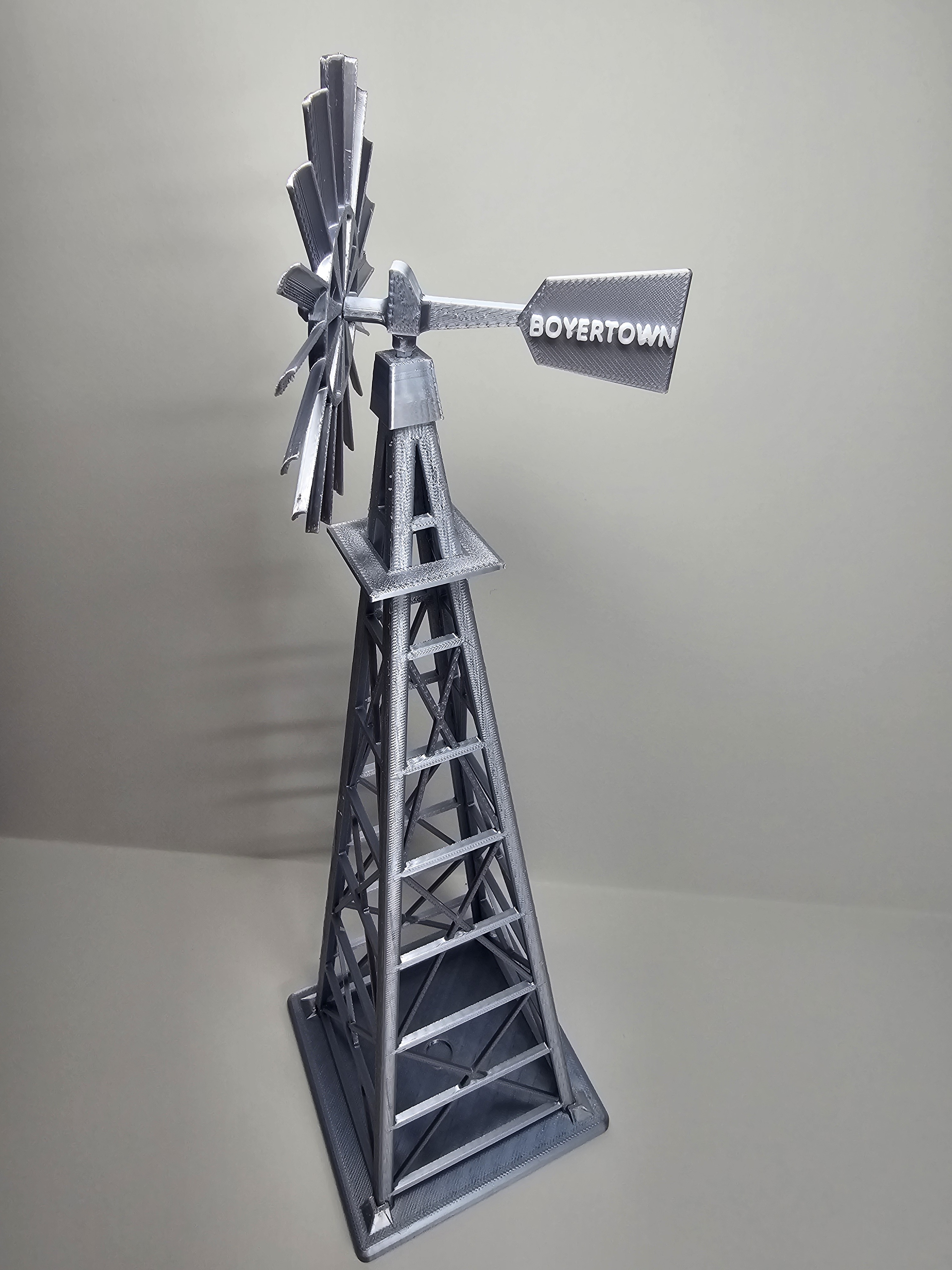 3D printable O Scale Windmill・Cults