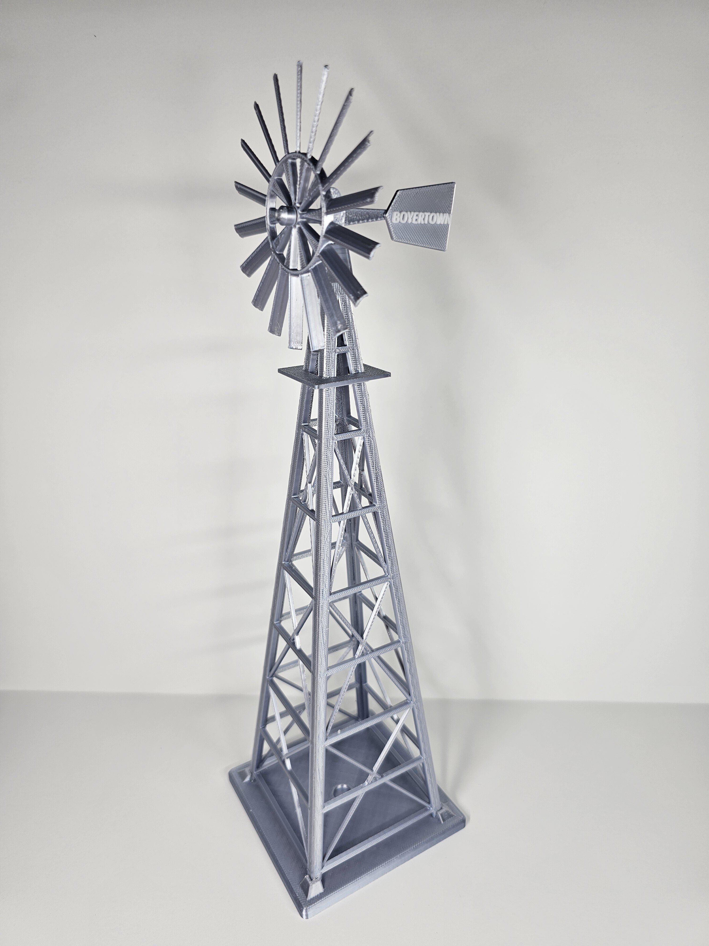3D printable O Scale Windmill・Cults