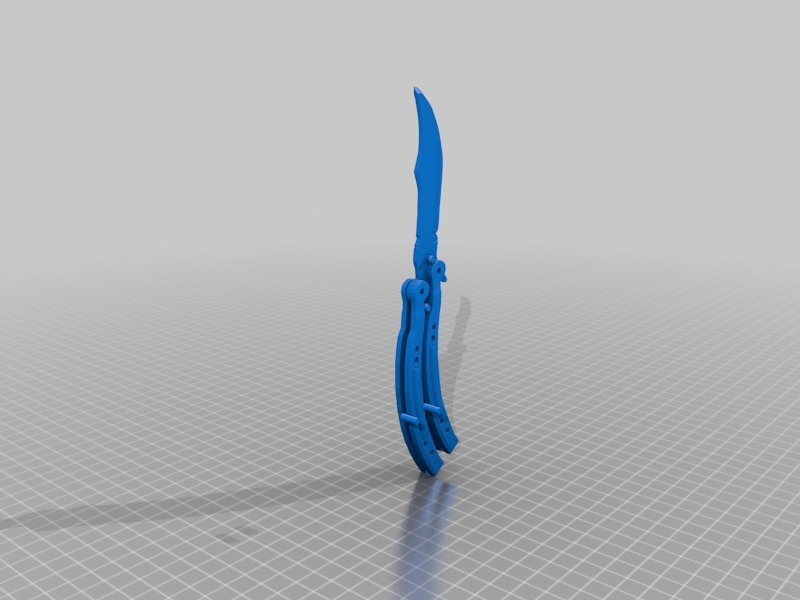 Free 3D file balisong 🔪 ・3D print object to download・Cults