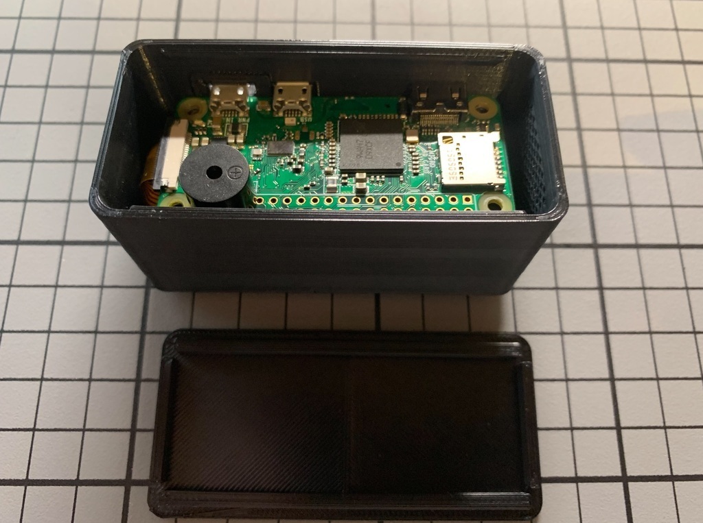 Free 3D file Raspberry PI Zero W case for Fisheye Camera 📷・Model to ...