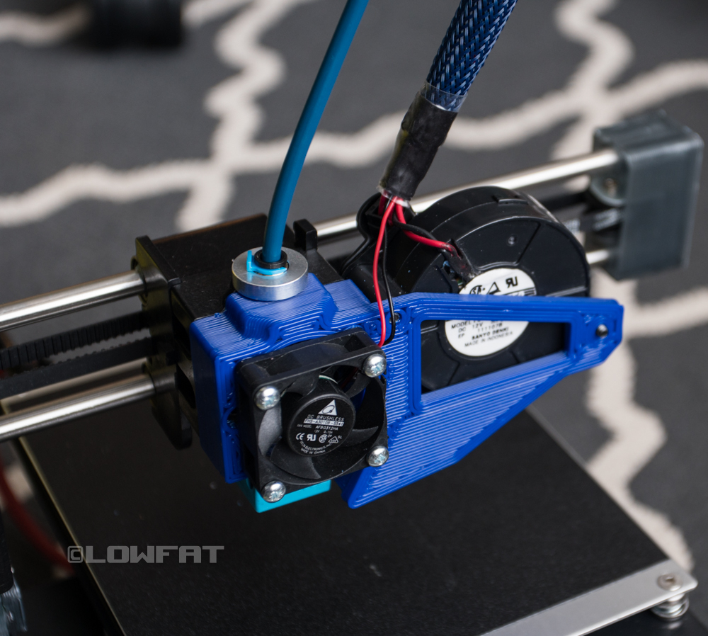 Archivo 3D gratis Monoprice Select Mini V2. Montaje de doble ventilador ...