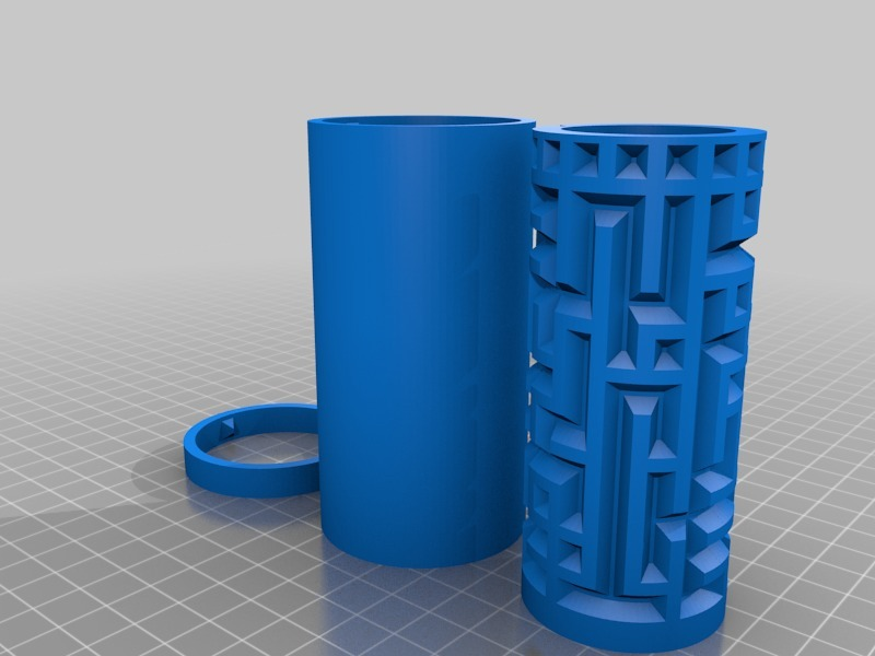 Free 3D file Cylinder Maze Visible and Hidden (Optional Bank) STLs 🙈・3D ...