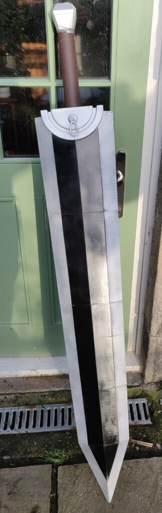 🗡️ Replica Guts Sword - Dragon Slayer from Berserk・Free STL File for 3D ...