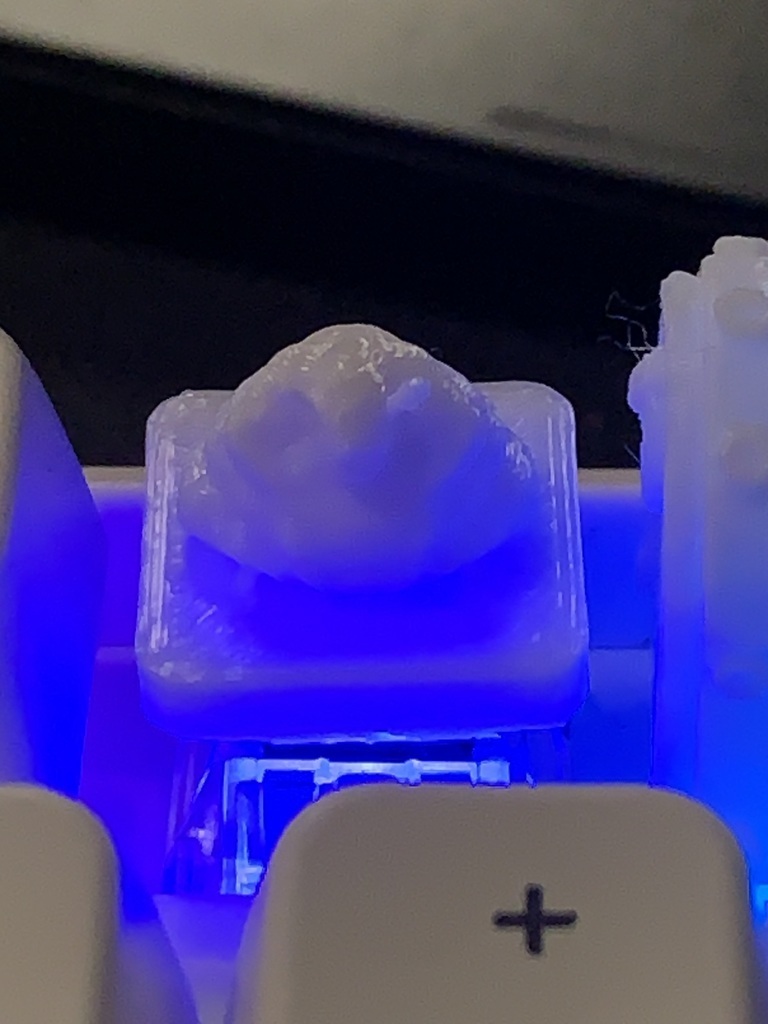 🐀 Fat Rat Keycap・Free 3D File for ・Cults