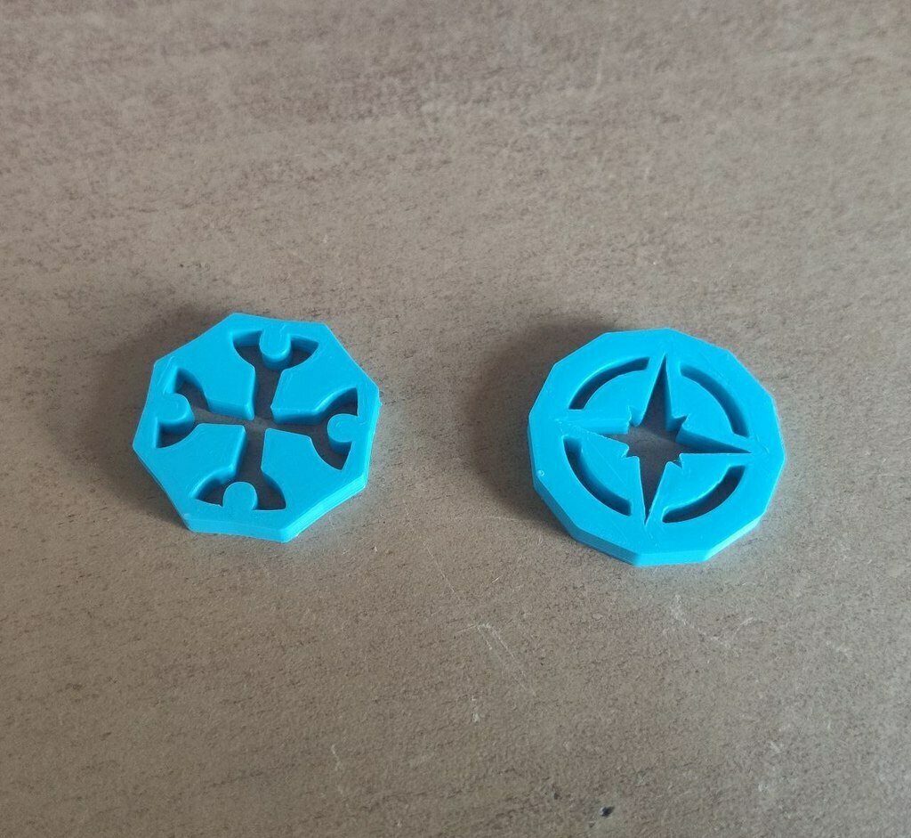 🪙 Fate Point Tokens・Free STL File for ・Cults