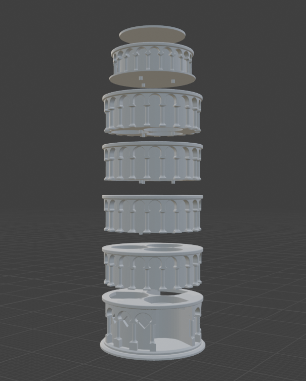 ☕ Leaning Tower of Pisa Nescafe DolceGusto/Lavazza Coffe Capsule ...