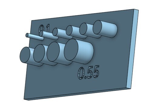 Free 3D file Pin tolerance test 🧷 ・3D printing template to download・Cults