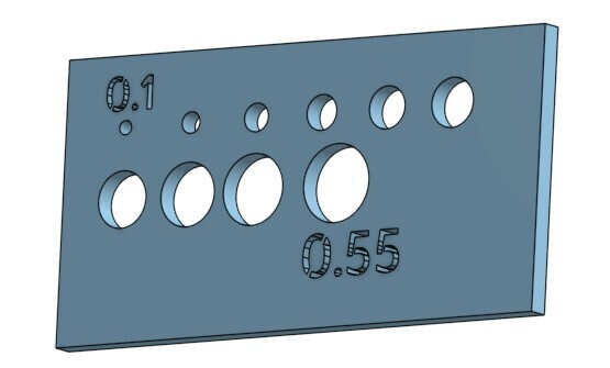 Free 3D file Hole tolerance test 🕳️ ・Design to download and 3D print・Cults