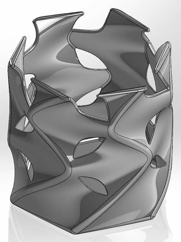 Free 3D file Twisted pencil box of rotated hexagons on planes ️ ・Design ...