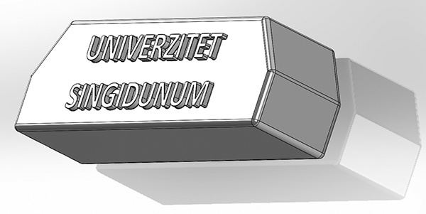 Free 3D file SINGIDUNUM UNIVERSITY sign spinning 🏛️ ・Object to download ...