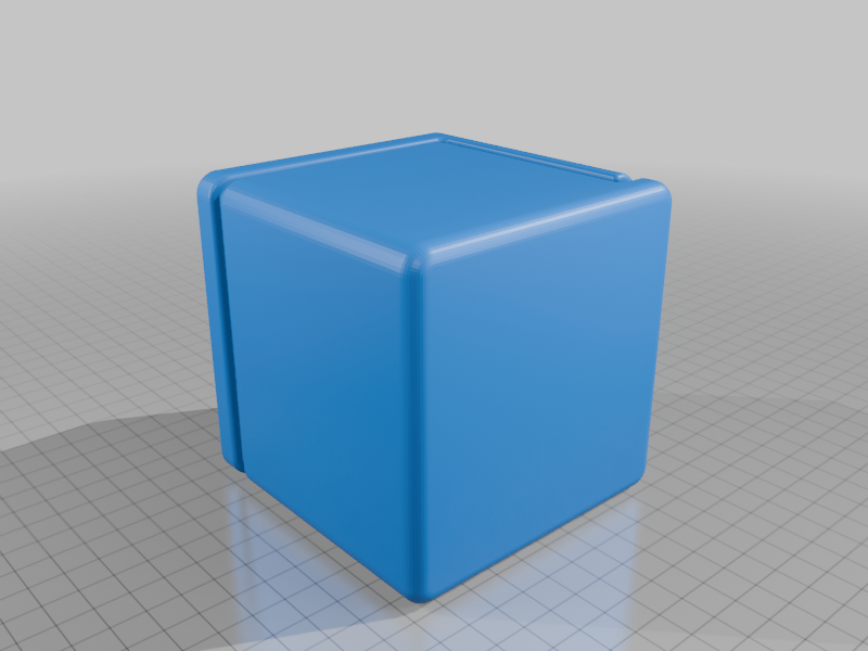 Free 3D file Square pencil cup with slits around the edges of the cup 🟪 ...